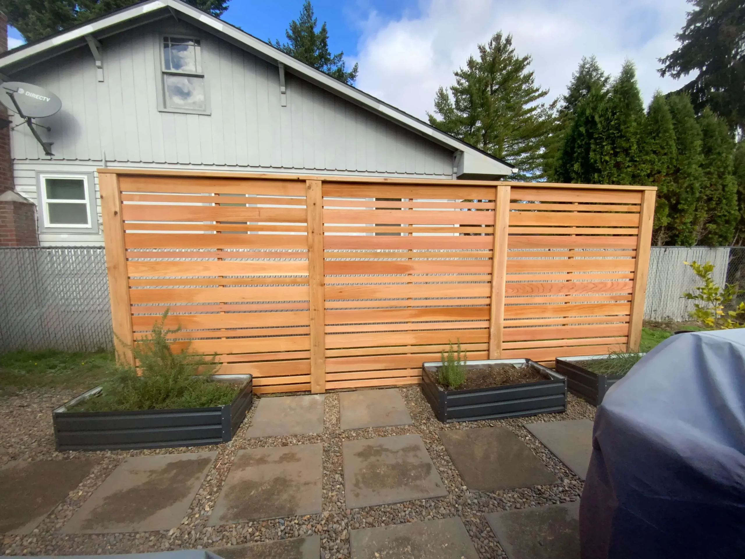 Wood Privacy Screens - Cascade Fence & Deck